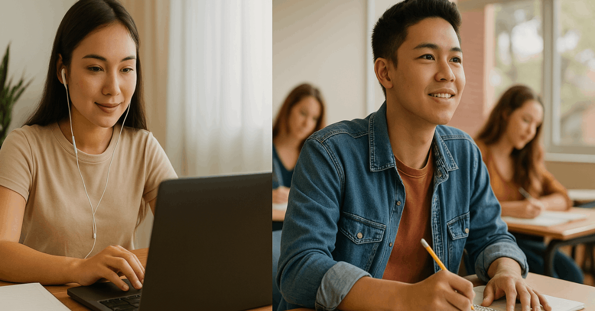 Online vs In-Person Classes: Which One Should You Choose? - Help Drip